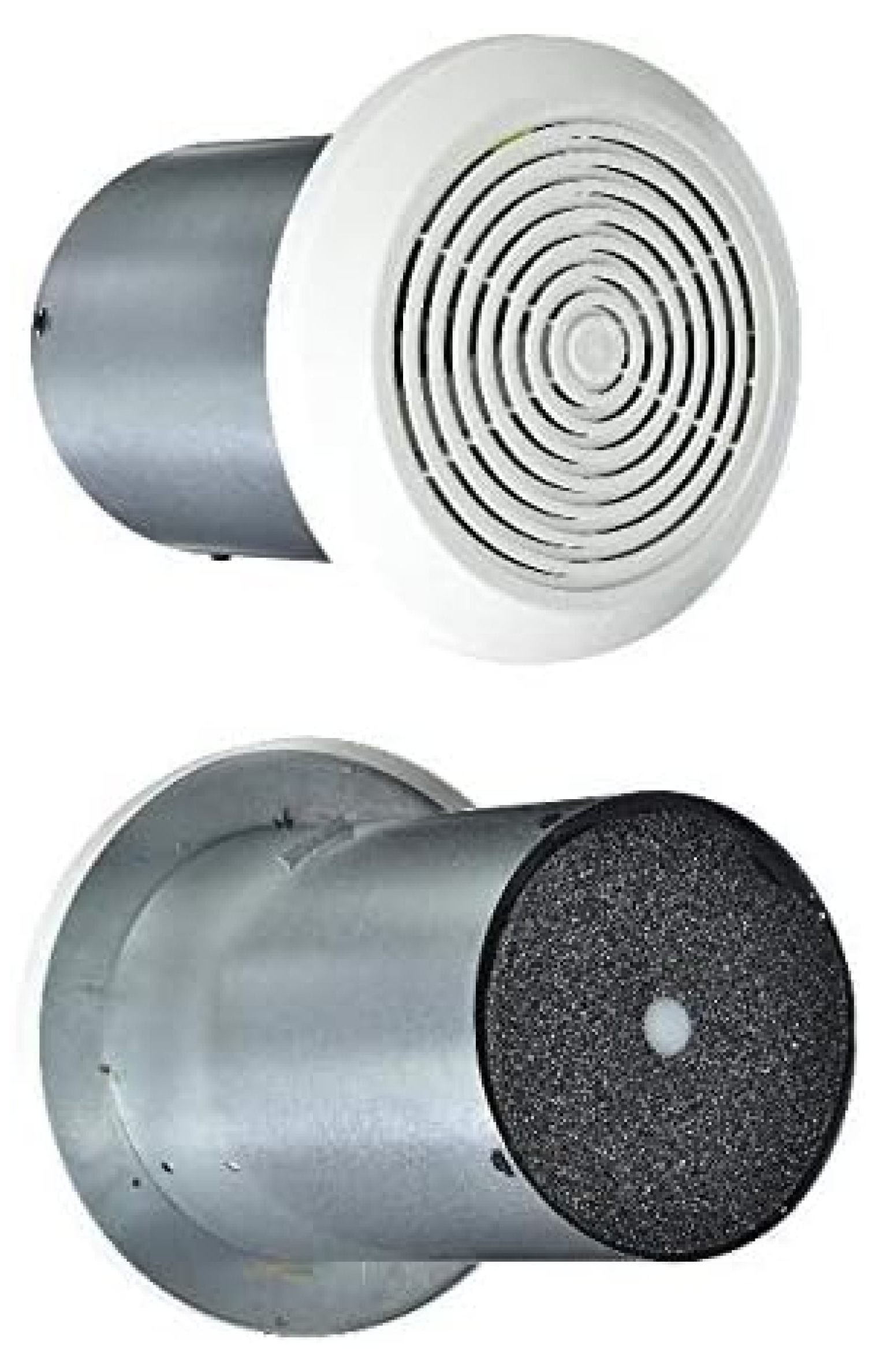 New Ultra-quiet 7" Mobile Home Ventline Bath Exhaust Fan (w/White Cover ...