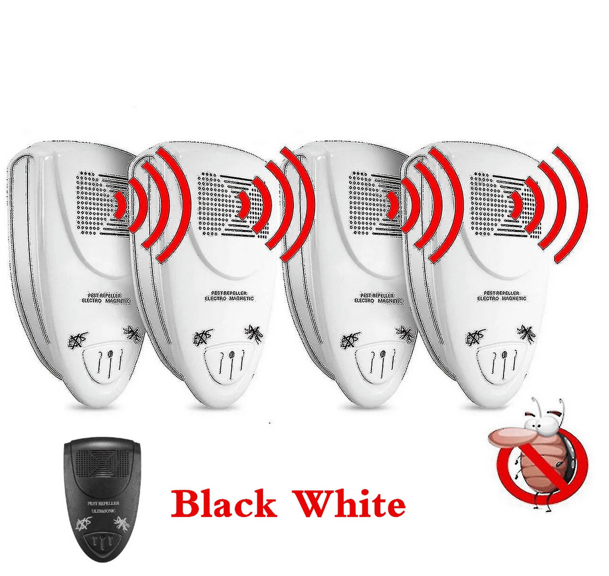 New Ultrasonic Cockroach Repeller - Pack of 4 - Get Rid of Roaches in ...