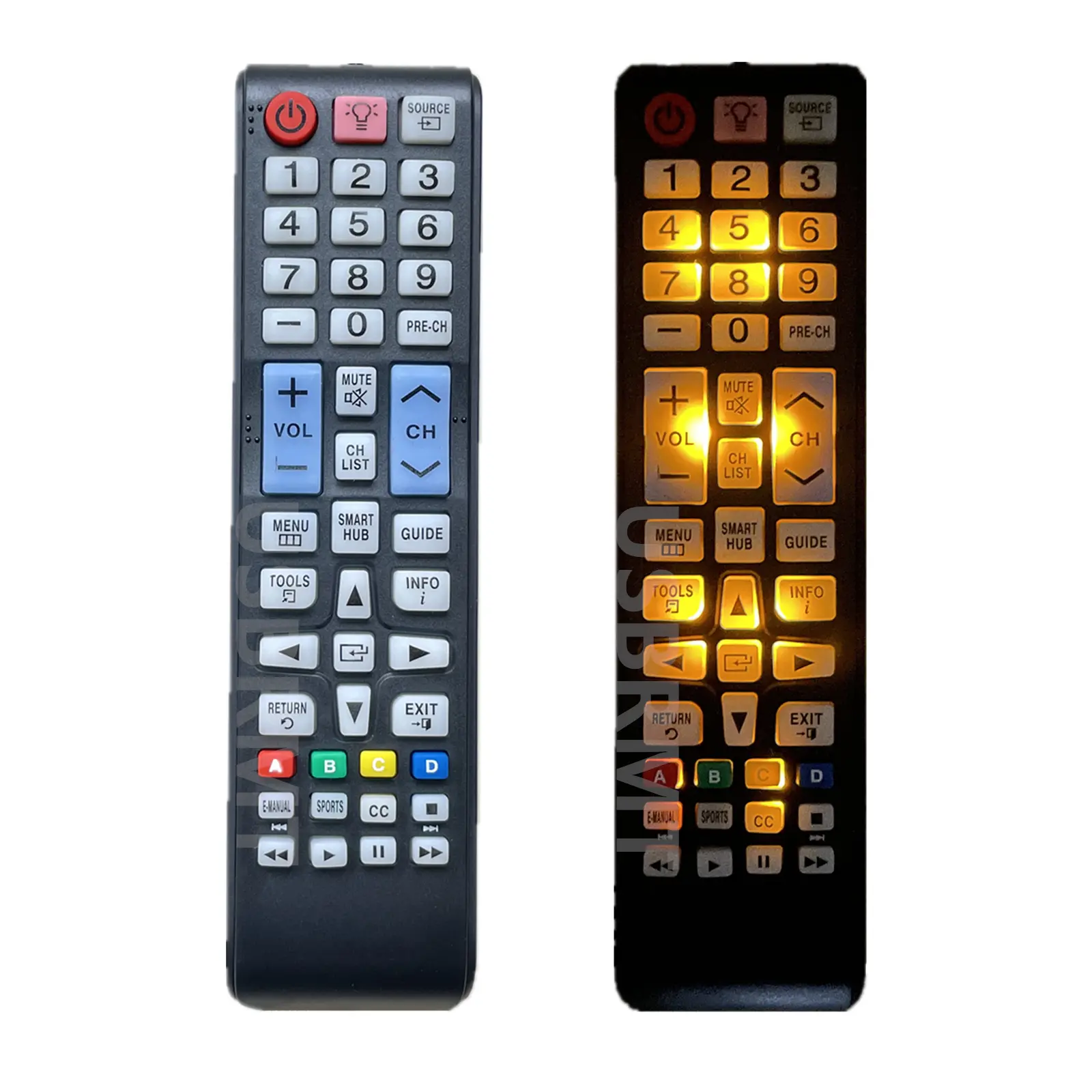 New Universal Backlit Remote Control for ALL Samsung LCD LED 3D Smart ...