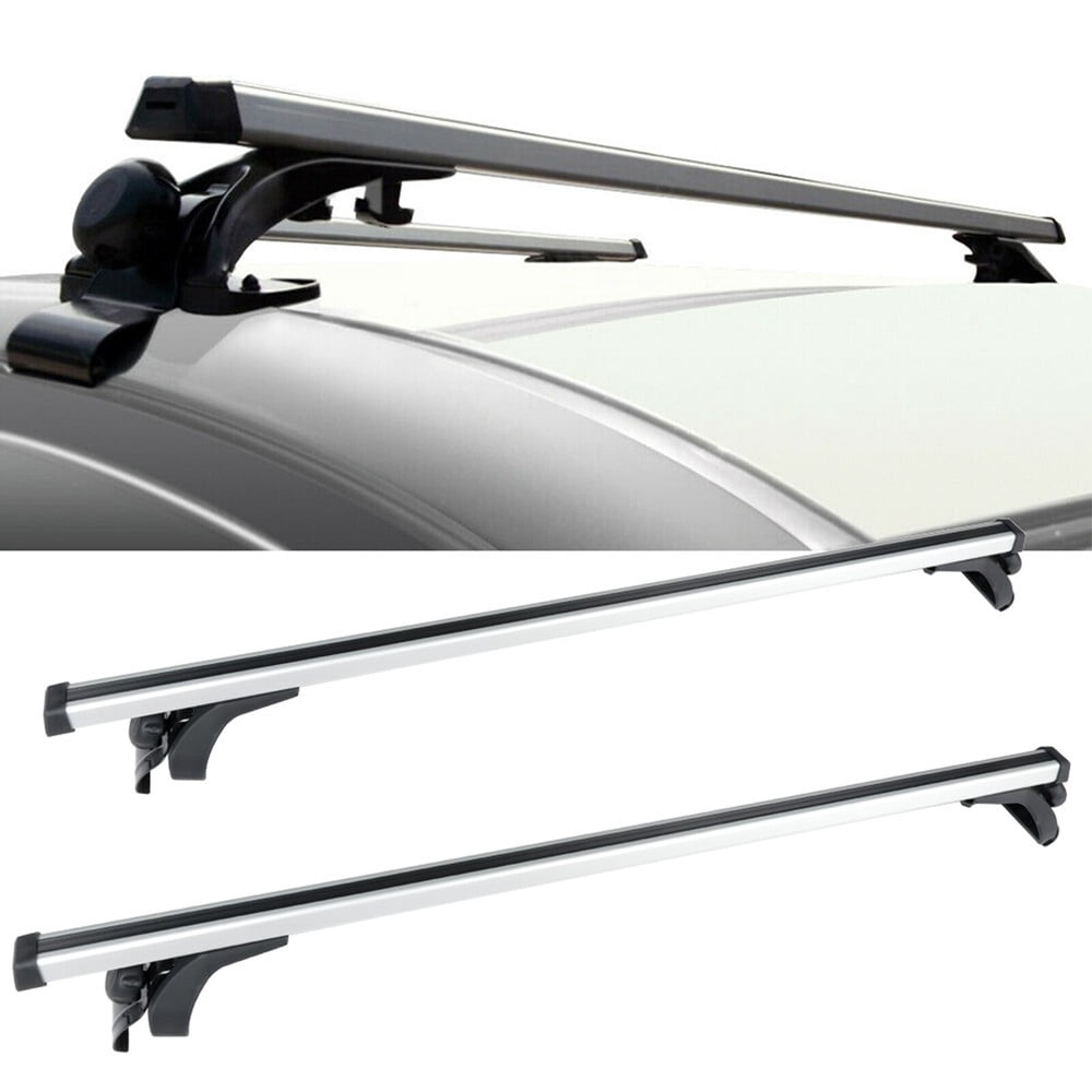New Universal Car Top Roof Rack CrossBar 50" Luggage Carrier Aluminum ...