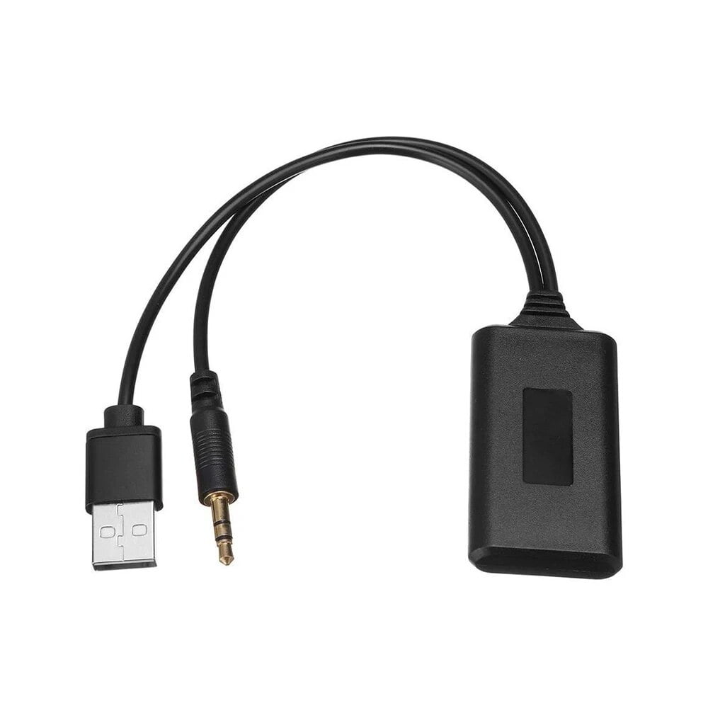 New Universal Car Wireless Bluetooth Receiver Module USB 3.5mm Jack Aux ...