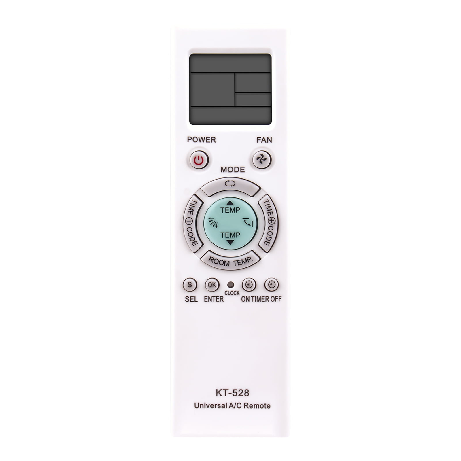 New Universal KT-528 Replace Remote Control Fits for AUX Carrier Sanyo ...