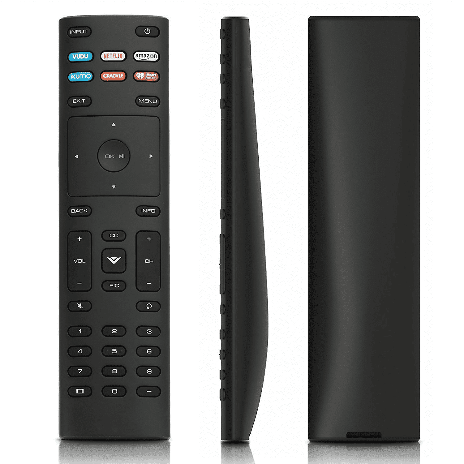 Vizio Smart TV Universal Remote Control XRT136 for LCD LED 3D HDTV ...