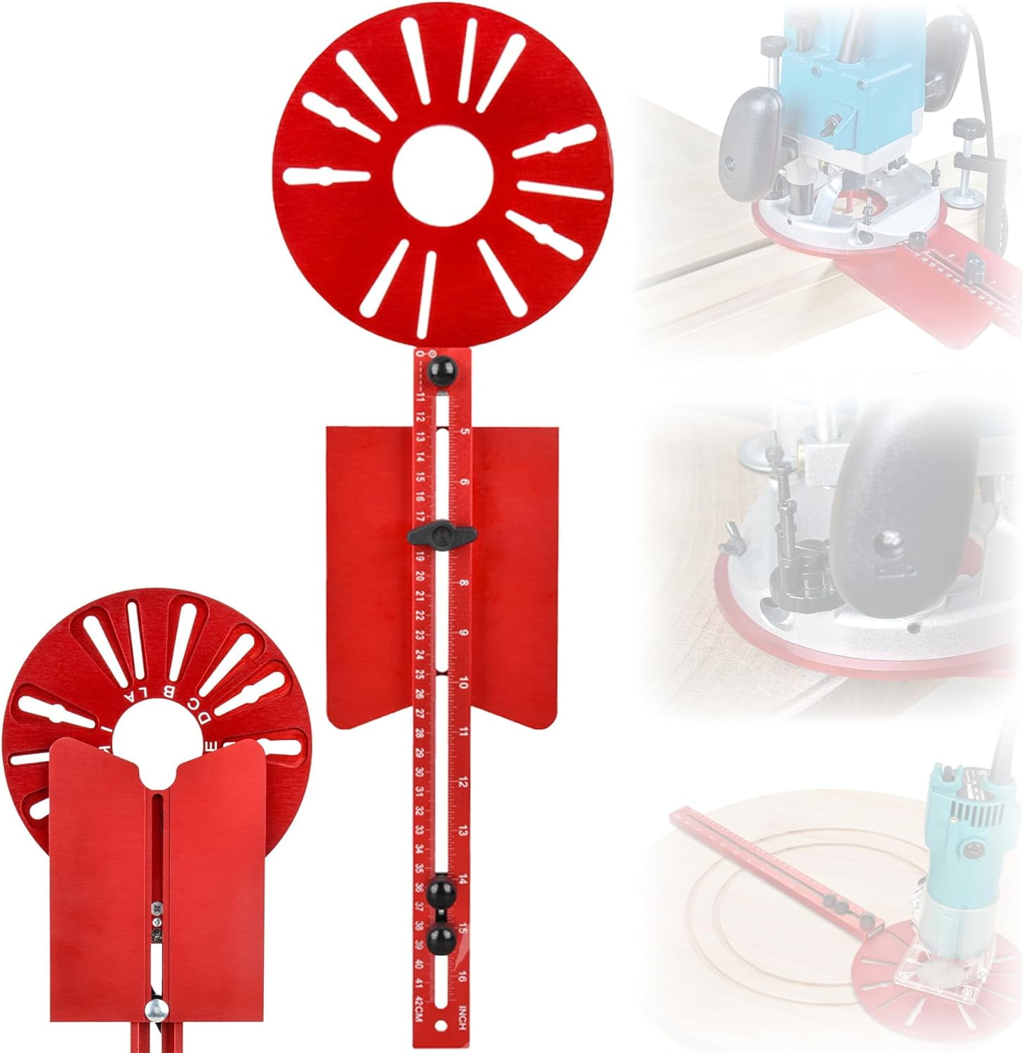 New Universal Router Circle Cutting Jig For Straight Or Cylindrical ...