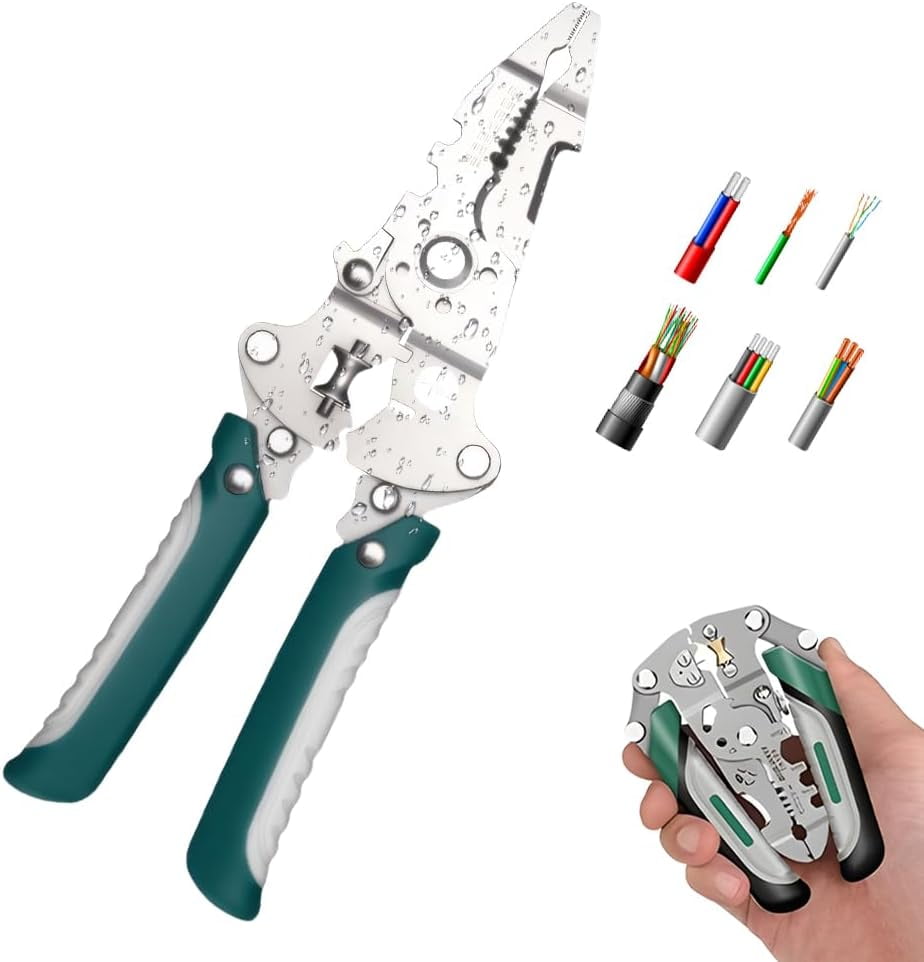 New Upgrade 18 In 1 Multifunctional Folding Pliers, 2025 Multifunction ...