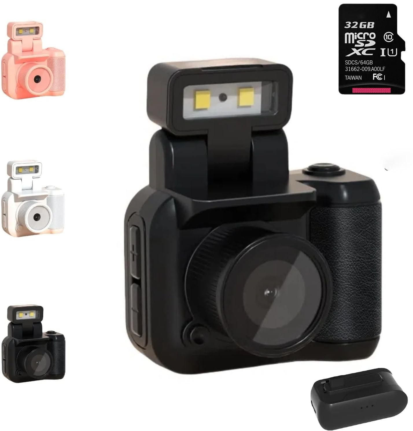 New Upgrade Retro Snap Camera, Mini Vintage Keychain Camera,Digital ...