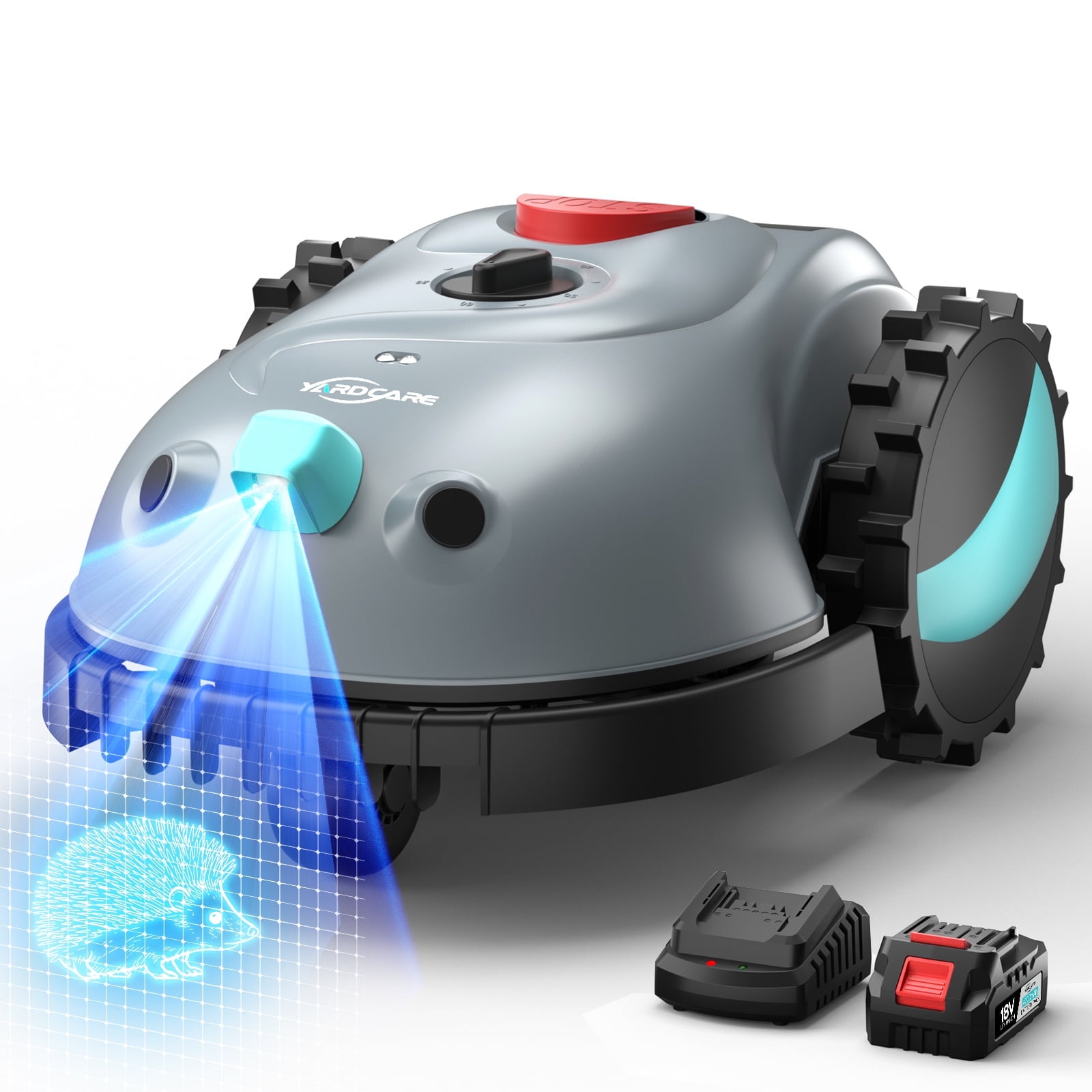 New V100 Robotic Lawn Mower – Visual Navigation, Smart Obstacle ...