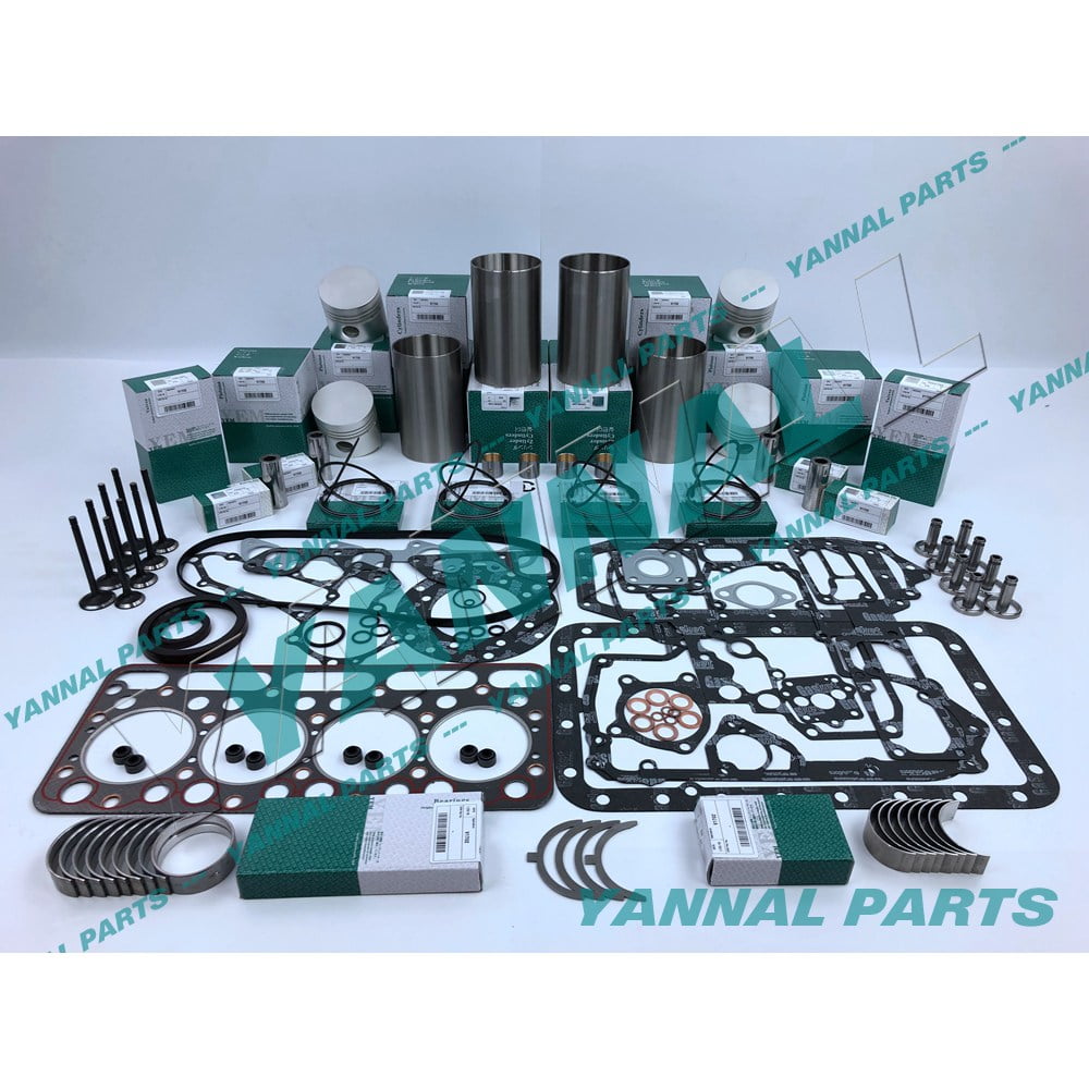 New V1702-B V1702 Engine Overhaul Rebuild Kit For Kubota Bobcat 733 743 ...