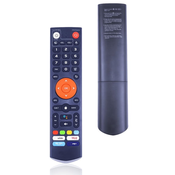 New V3 Plus Voice Remote Control, Replacement Compatible with vSeeBox ...