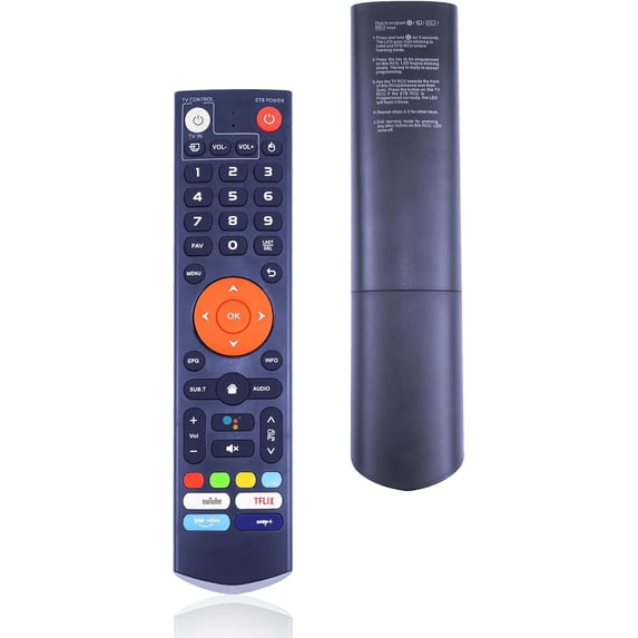 New V3 Plus Voice Remote Control, Replacement Compatible with vSeeBox ...