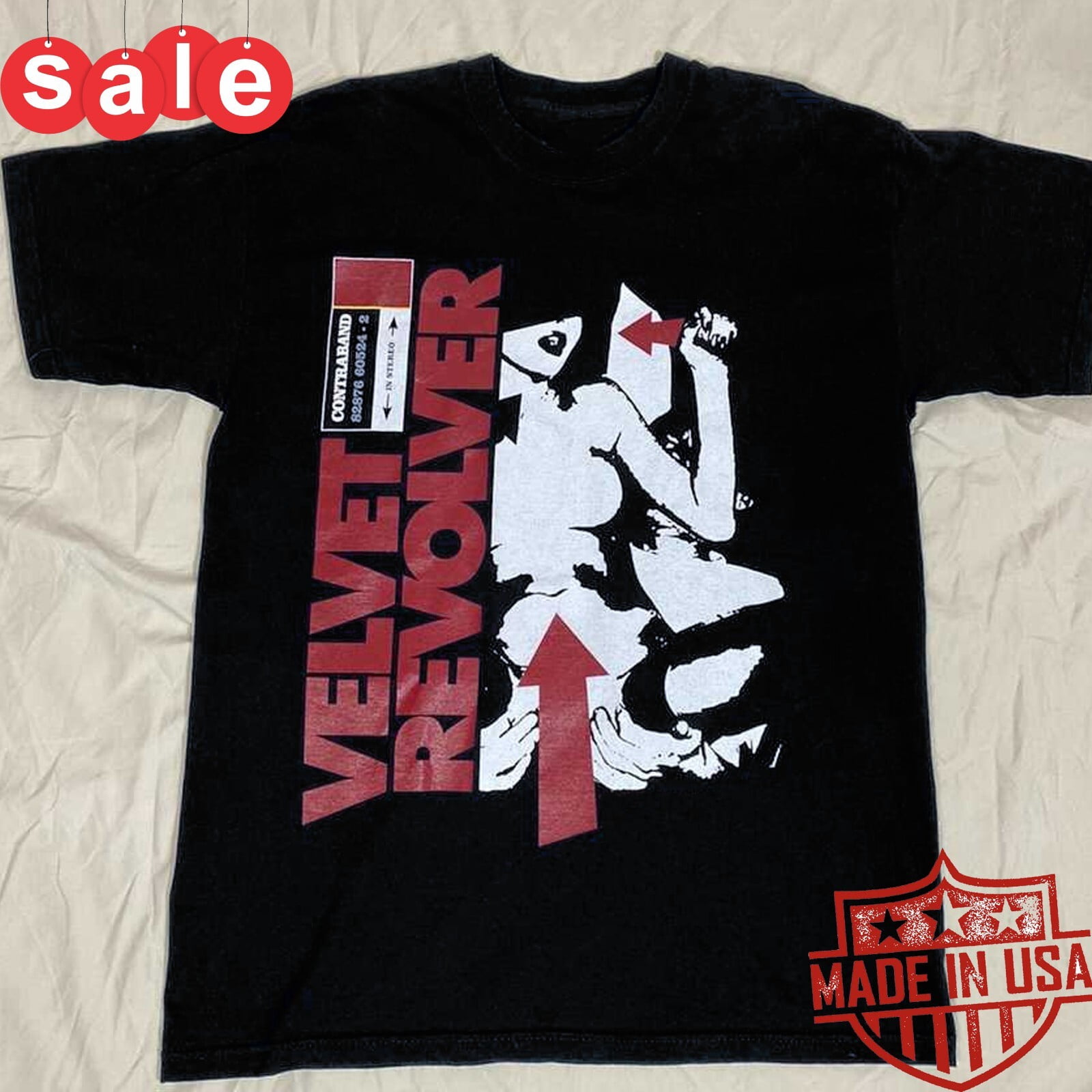 New VELVET REVOLVER Tour Gift For Fans Unisex All Size Shirt 1LU202 ...