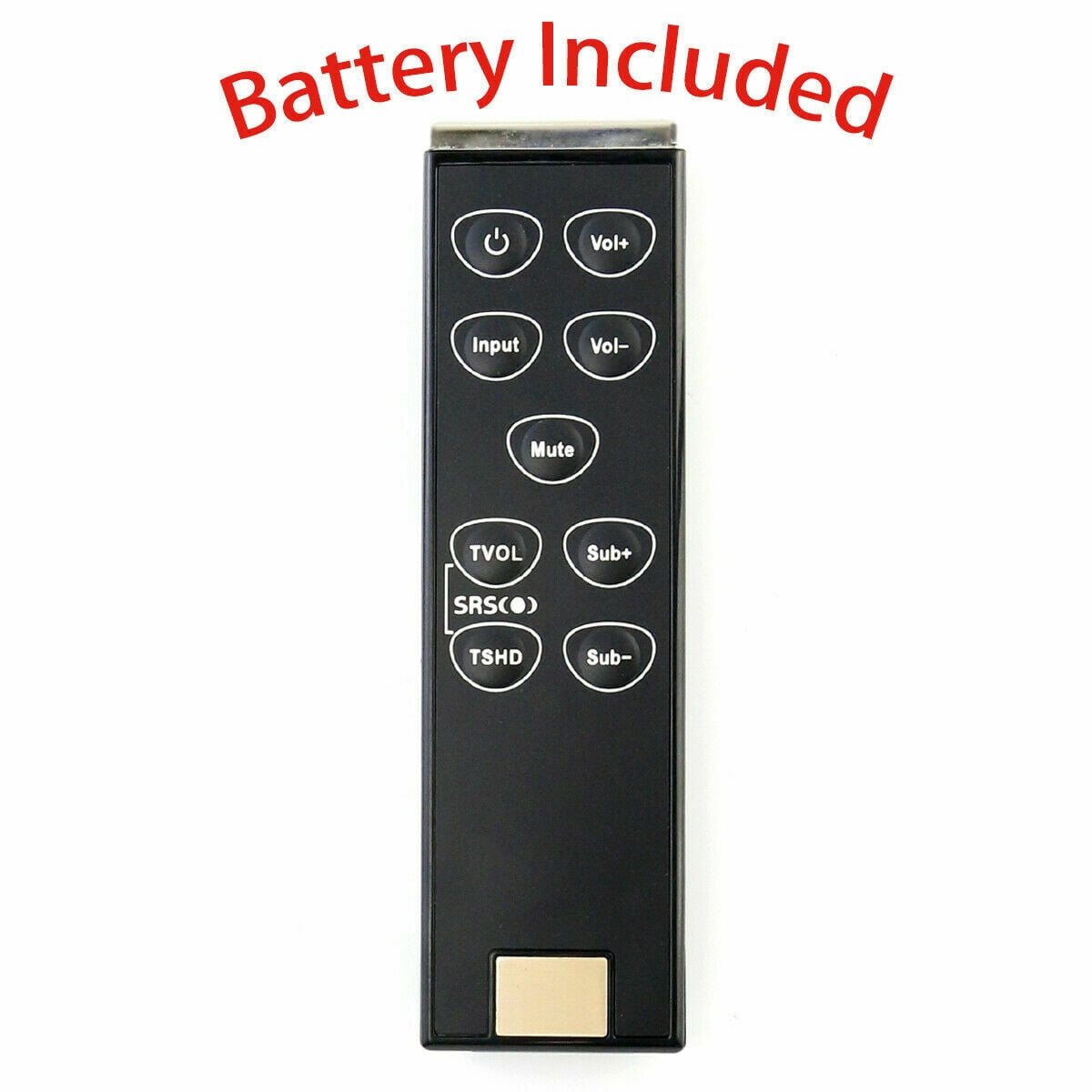 Vizio Sound Bar Remote Battery