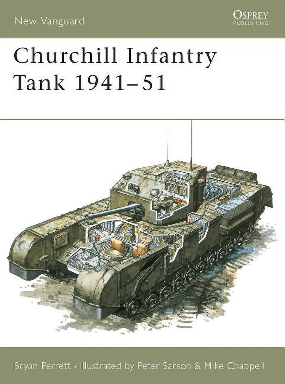 New Vanguard: Churchill Infantry Tank 1941–51 (Series #4) (Paperback ...