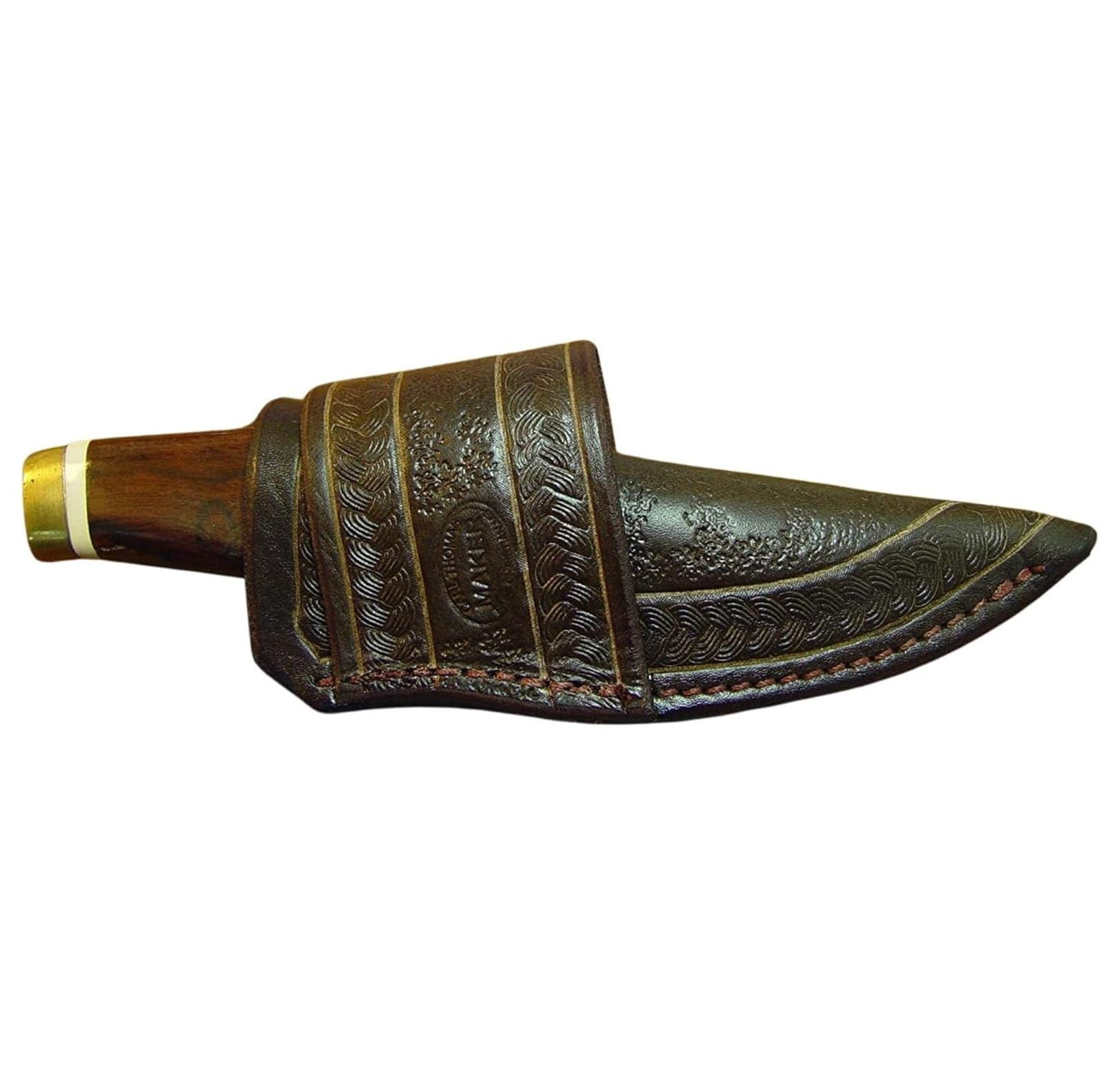 New Vanguard Cross Draw Knife Sheath. Made of 10 Oz Water Leather and ...