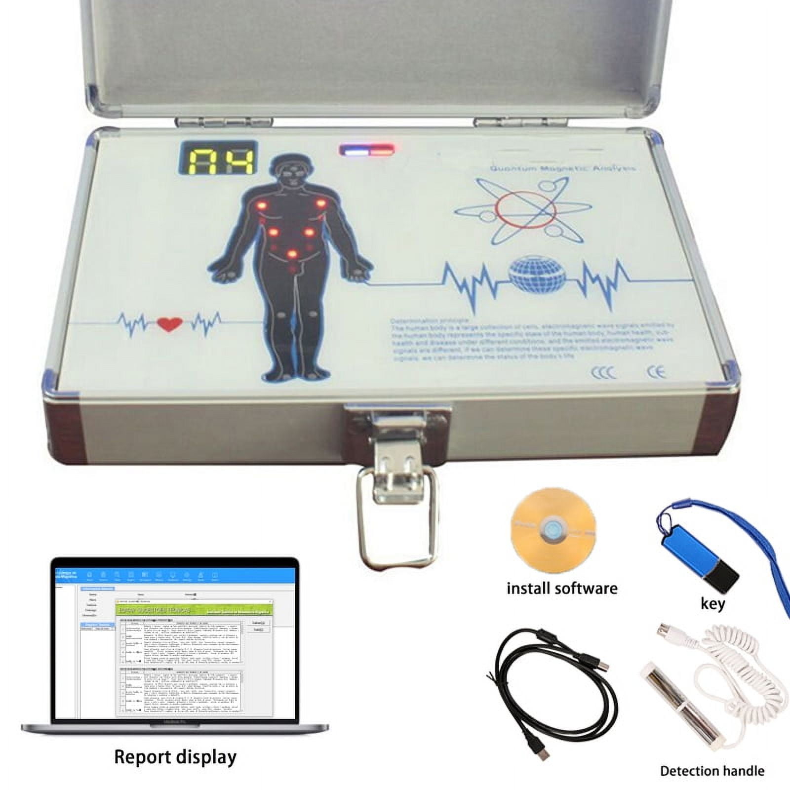 Topchant Quantum Magnetic Resonance Body Analyzer, 2023 Version, 103 ...