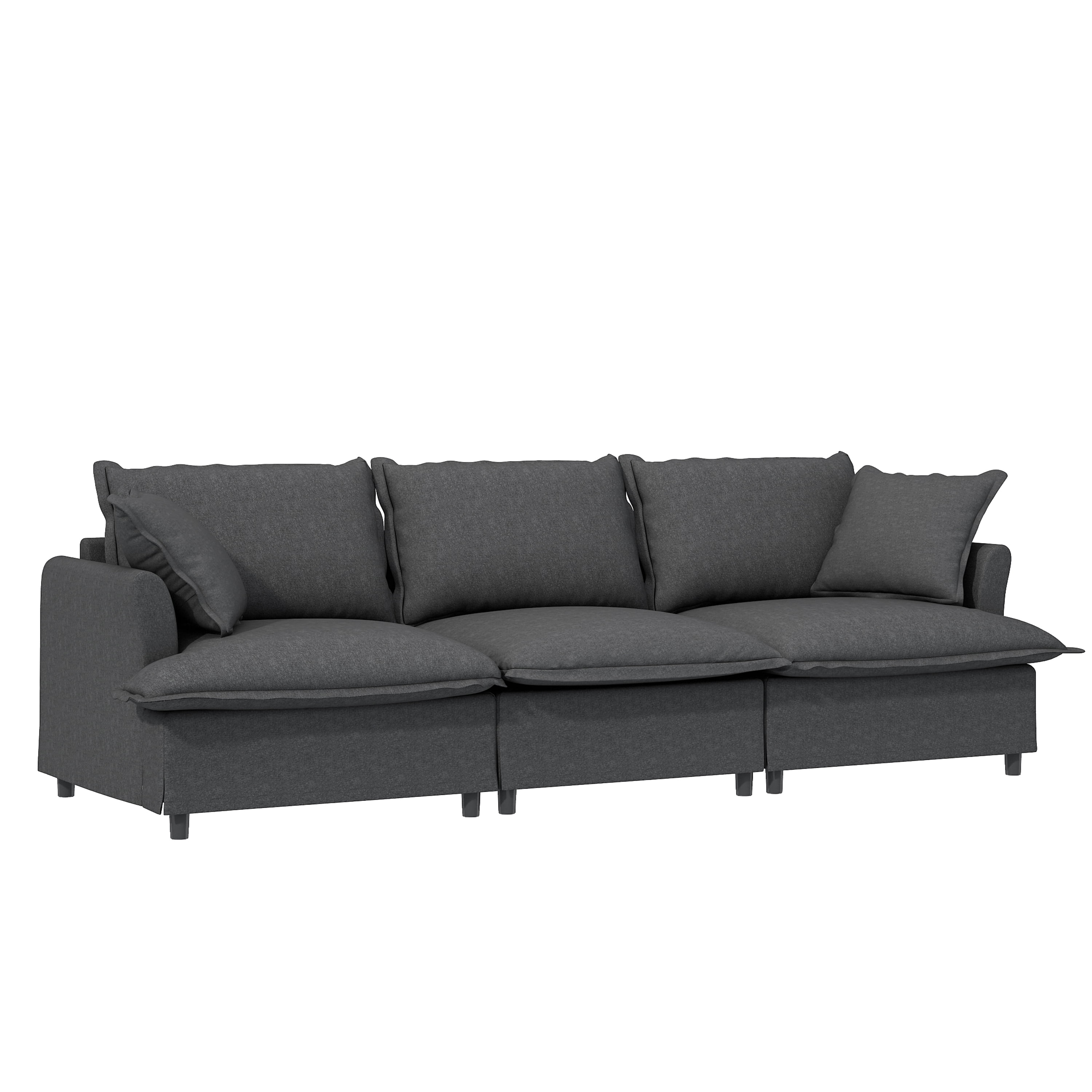 [New+Video] 94*35" 3 Seat Sofa Module for Modular Sectional Sofa,Wide ...