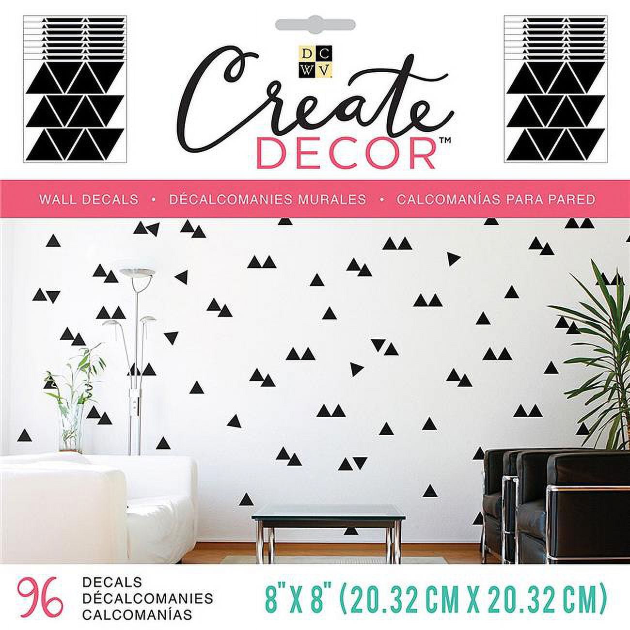 New View Gifts & Accessor GC515-251 DCWV Create Decor Removable Wall ...