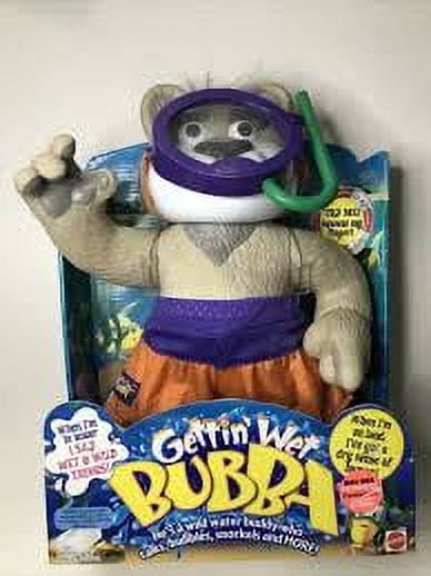 New Vintage Stock Snorkeling Bear Mattel Gettin' Wet Real Talking Bubba ...