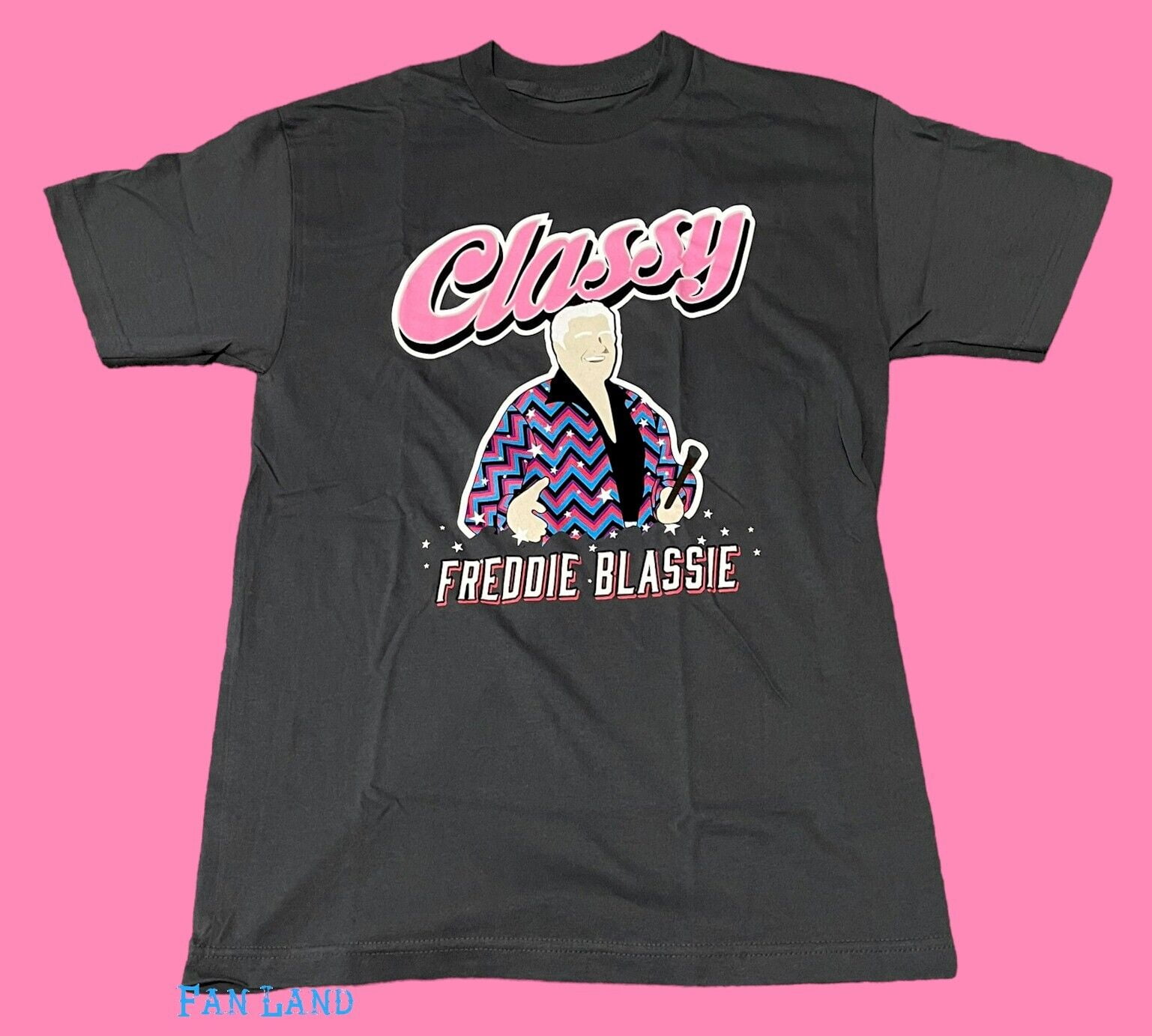 New WWF Classy Freddie Blassie NWA Vintage Mens T-Shirt - Walmart.com