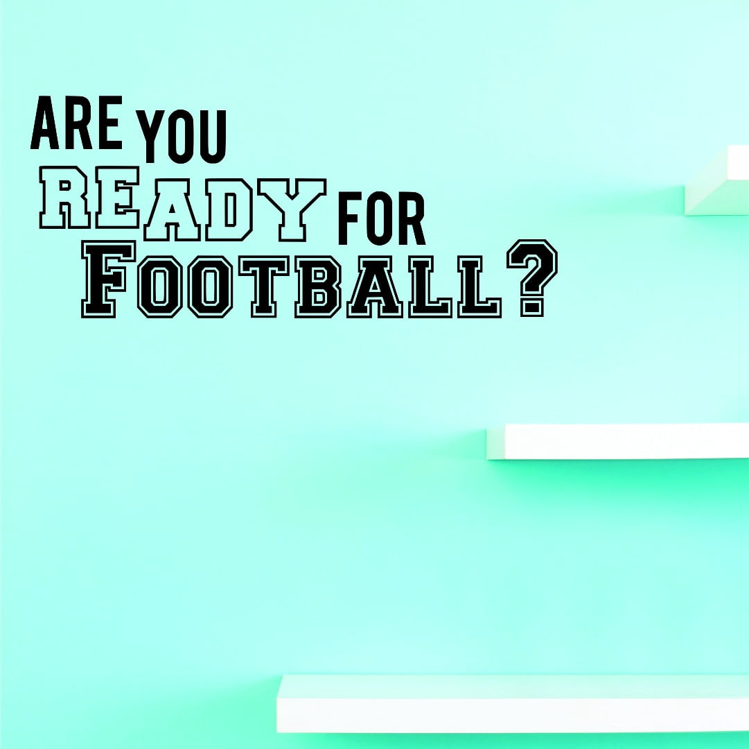 New Wall Ideas Are You Ready For Football ? Gametime Sports Men Boy ...