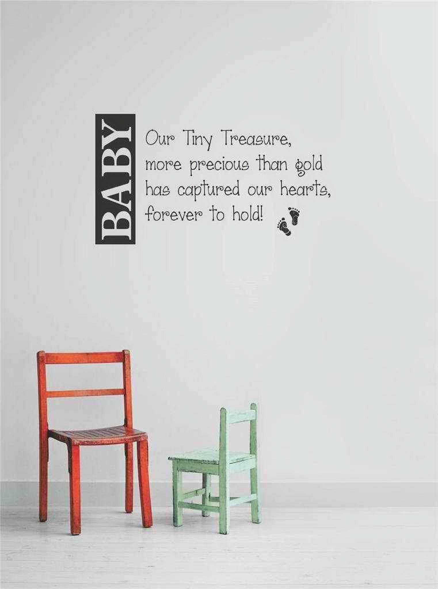 New Wall Ideas Baby Our Tiny Treasure, More Precious Than Gold Has ...