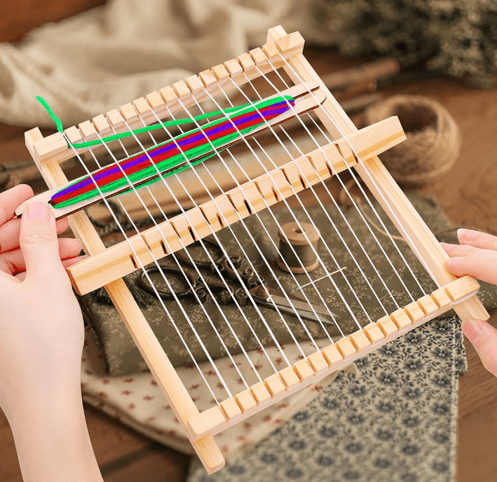 New Weaving Loom, Wooden Multi-Craft Frame Weaving Loom Kit for Adults ...