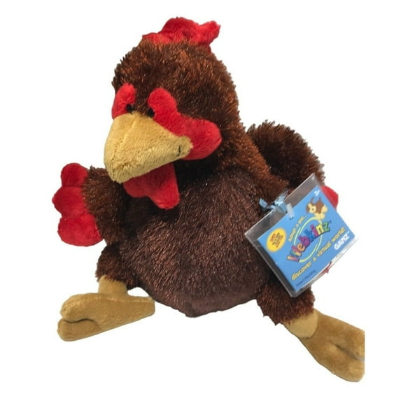 New Webkinz - ROOSTER 11" Plush (With Sealed Code) Bonus 1 pack Webkinz Trading Card - Walmart.com