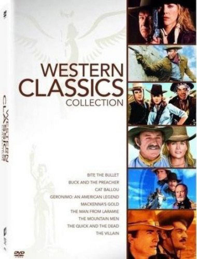 New Westerns Film Collection [9 Movie Pack]: Bite the Bullet, Geronimo ...
