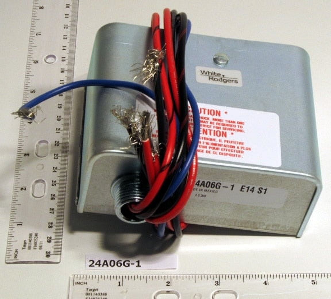 New White-Rodgers 24A06G-1 - 240V/24V Electric Heat Relay Dual ...