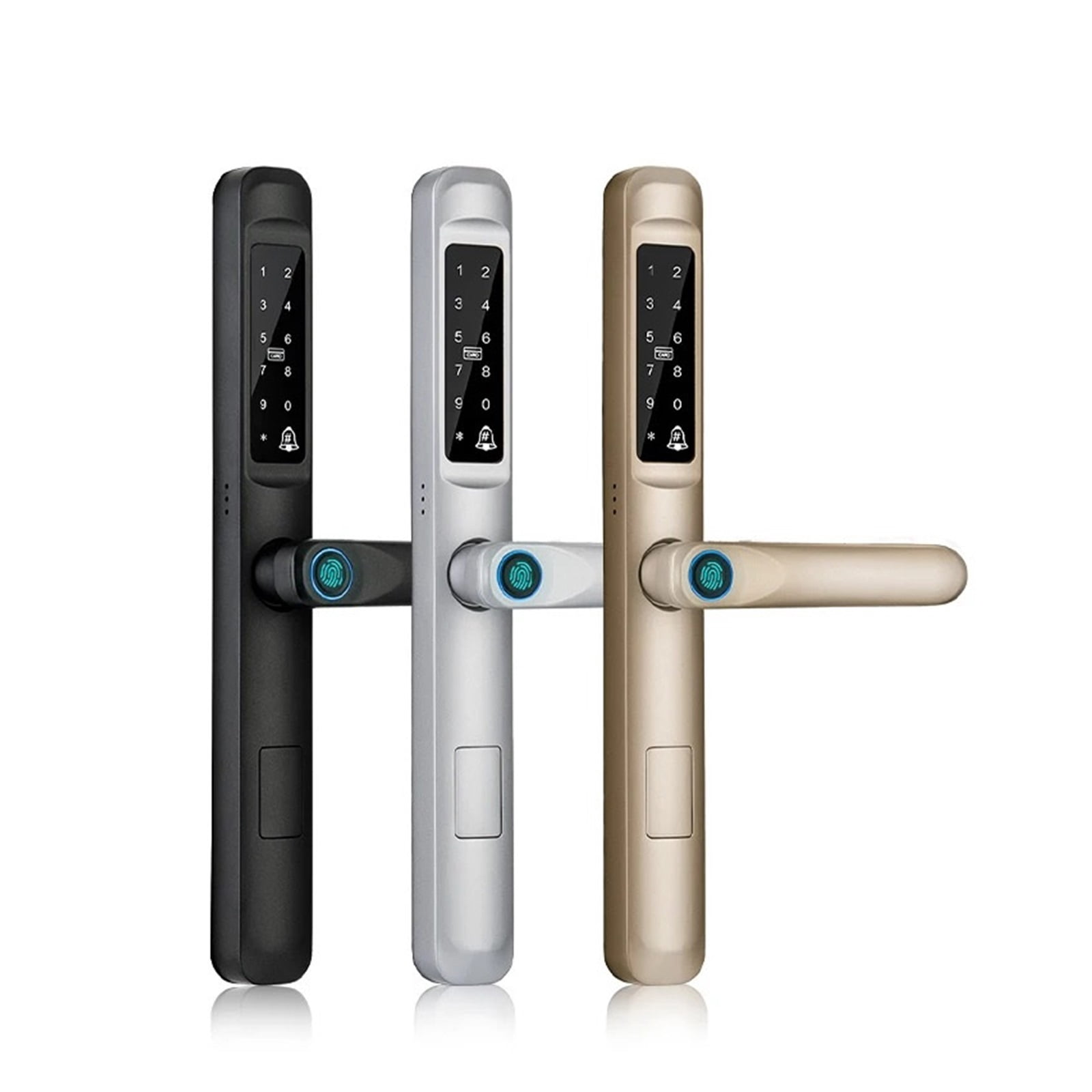 New WiFi App waterproof Smart Door Lock Aluminum Biometric lock ...