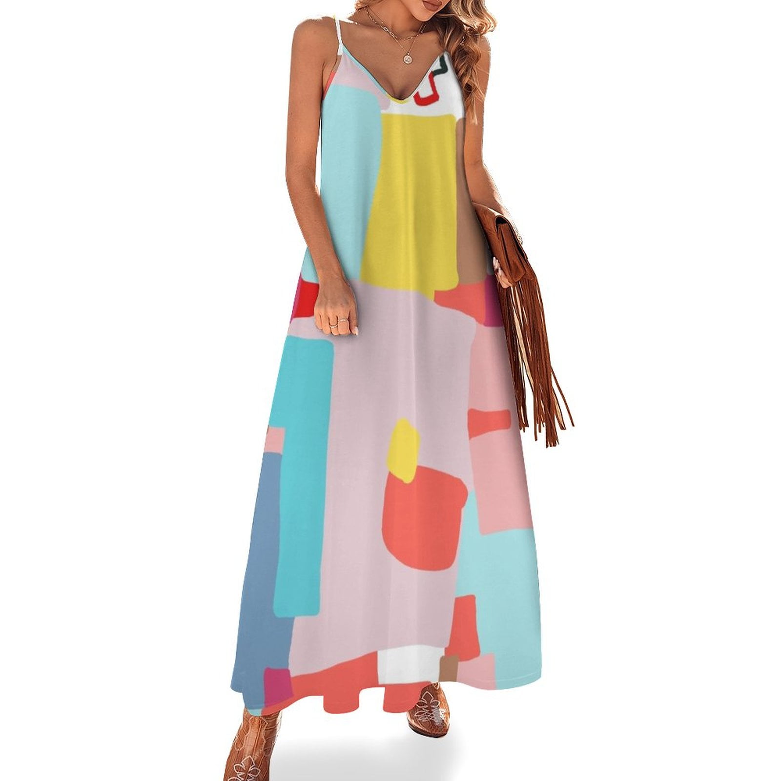 New Windows of Possibility #abstractart #painting Sleeveless Dress ...