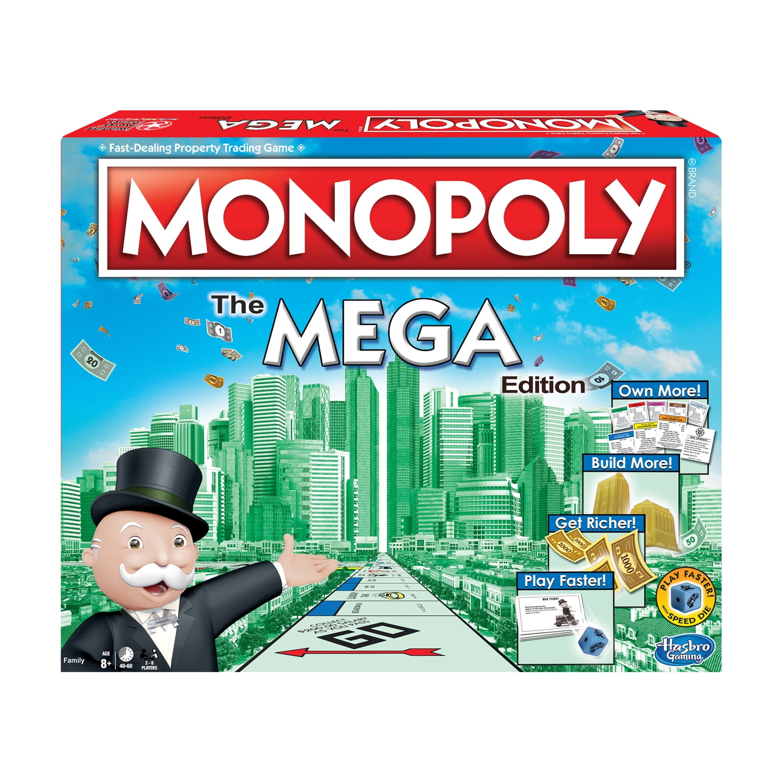 New - Winning Moves Monopoly The Mega Edition - Ages 8+ | 2-8 players ...