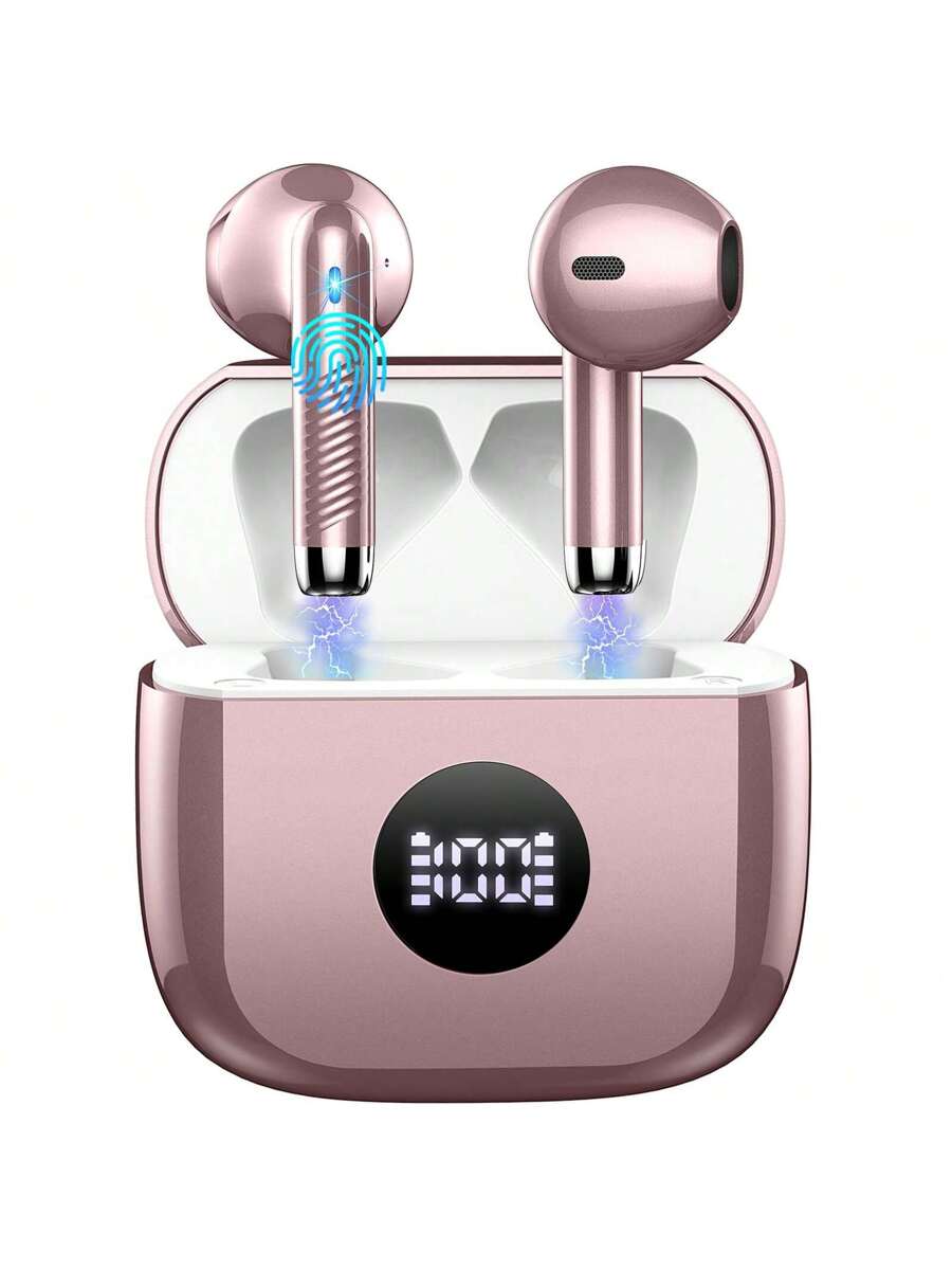 New Wireless Earphones - High Fidelity Stereo Bass, Bluetooth 5.3 ...