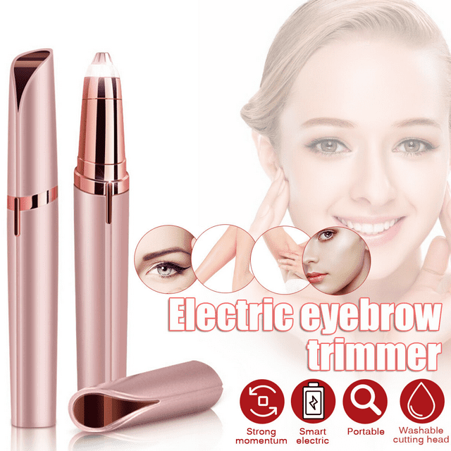 New Women's Flawless Brows Facial Hair Remover Electric Eyebrow Trimmer ...