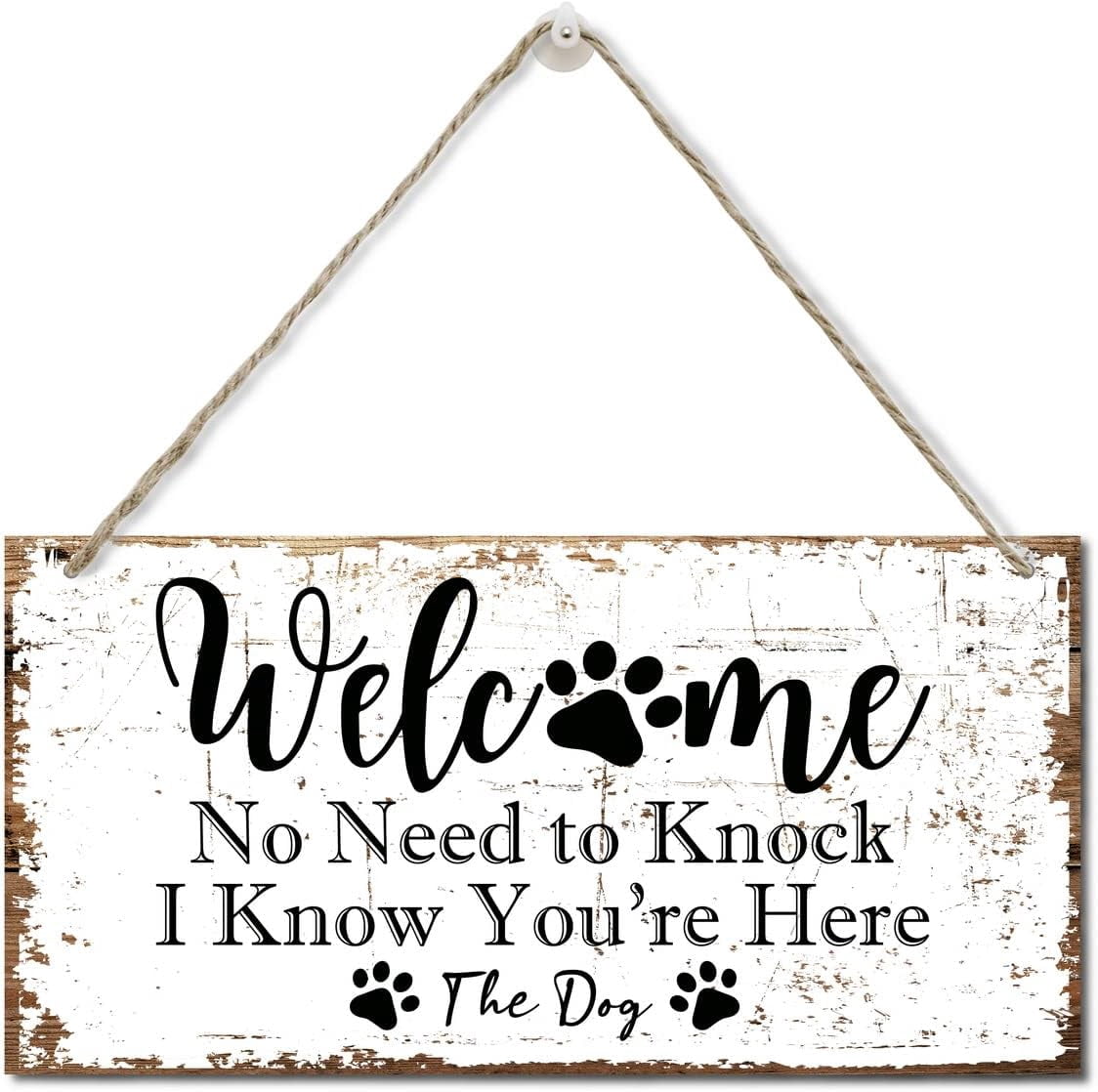 New Wood Sign 8x12 Inch Door Sign No Need to Knock I Know You're Here ...