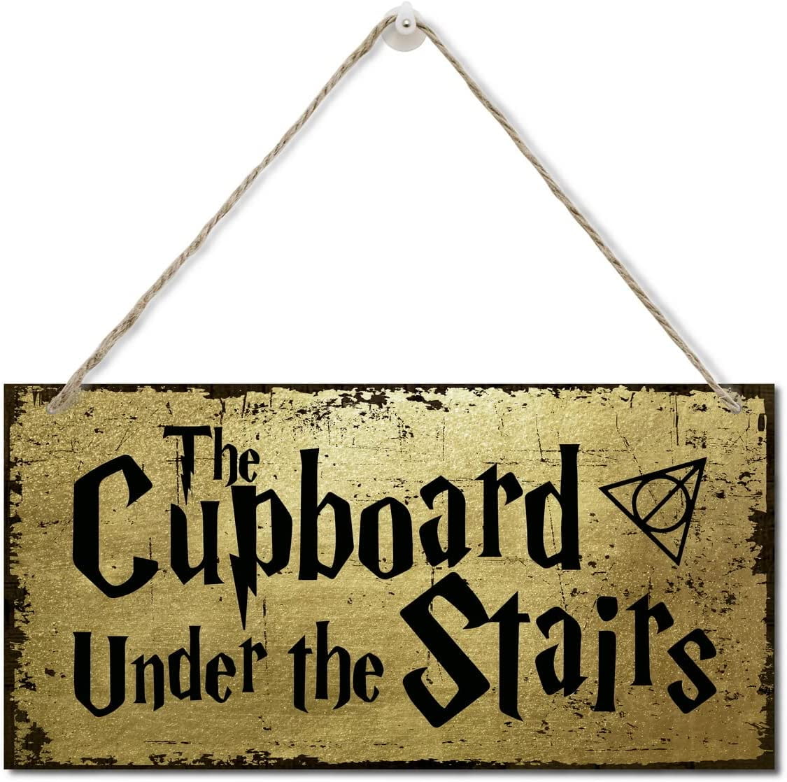 New Wood Sign 8x12 Inch Door Sign The Cupboard Under The Stairs Sign ...