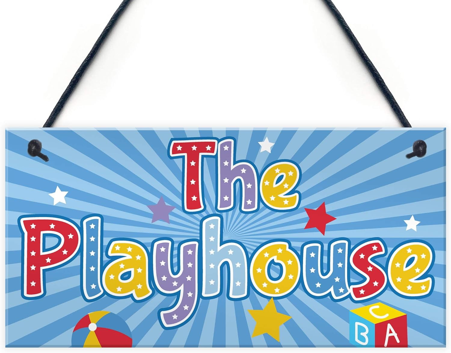 New Wood Sign Front Door Sign Child's Playhouse Hanging Wooden Wall ...