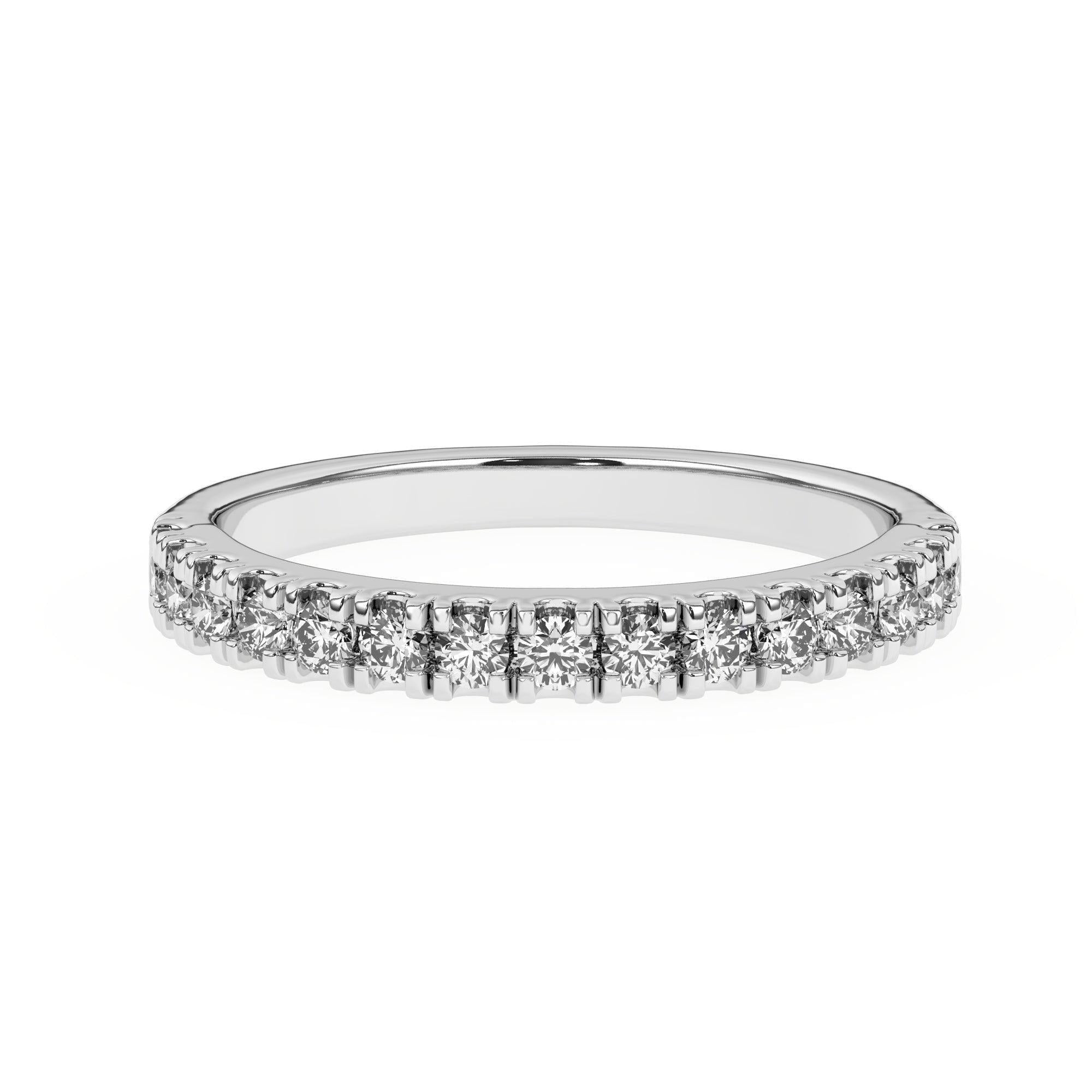 14k Gold Lab-Grown Diamond Wedding Ring Band (1/2 cttw, F-G Color, VS ...