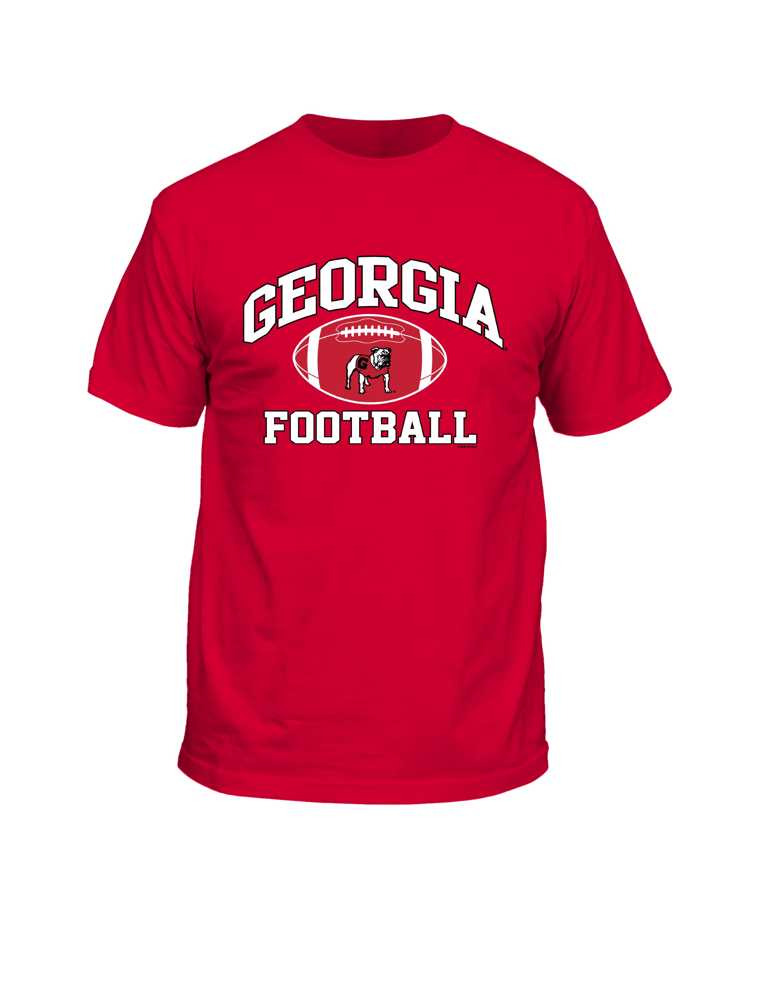 New World Graphics Georgia UGA Bulldogs Football Standing Mascot Short ...