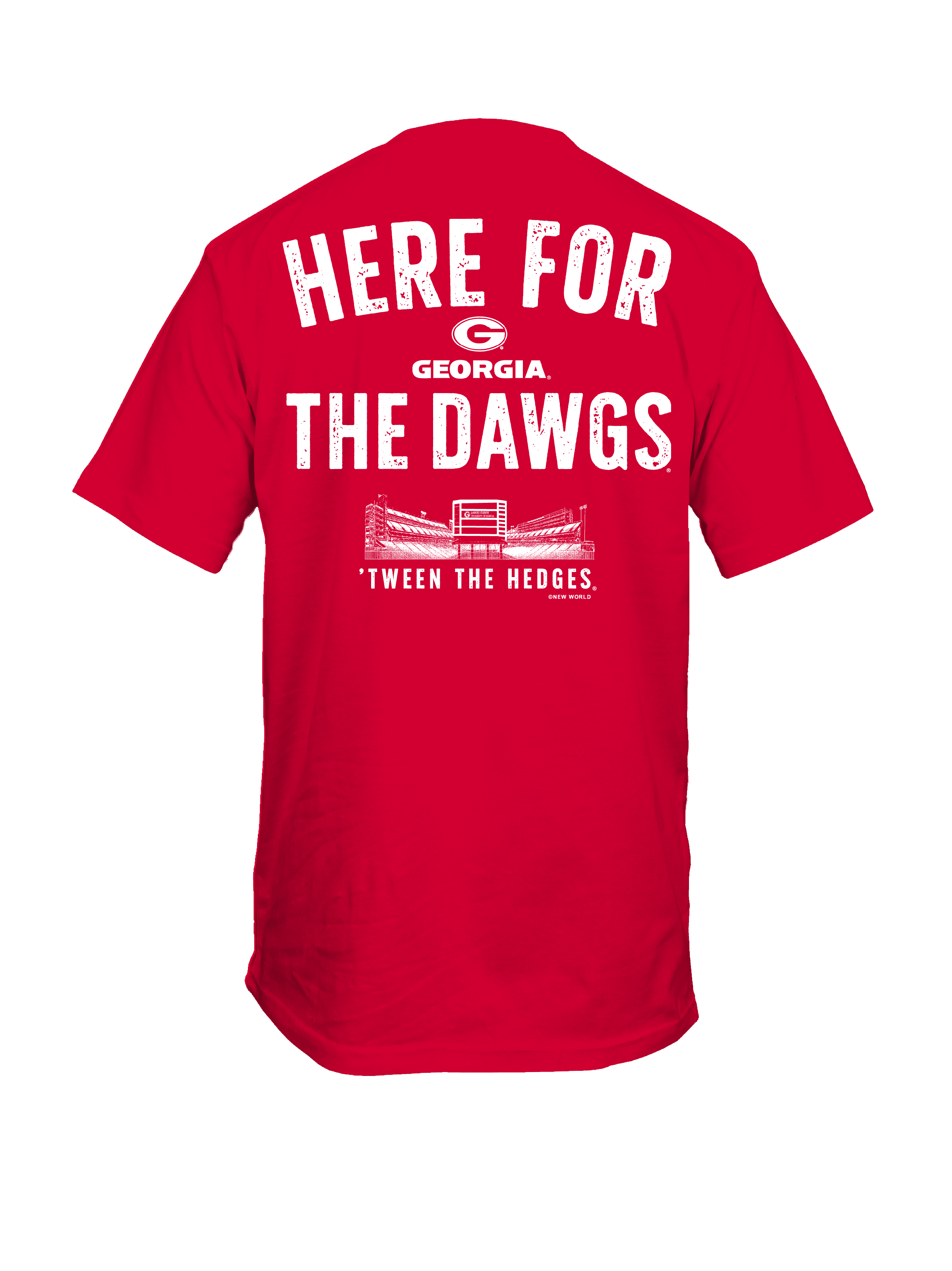 New World Graphics Georgia UGA Bulldogs Here For The Dawgs 'Tween The ...
