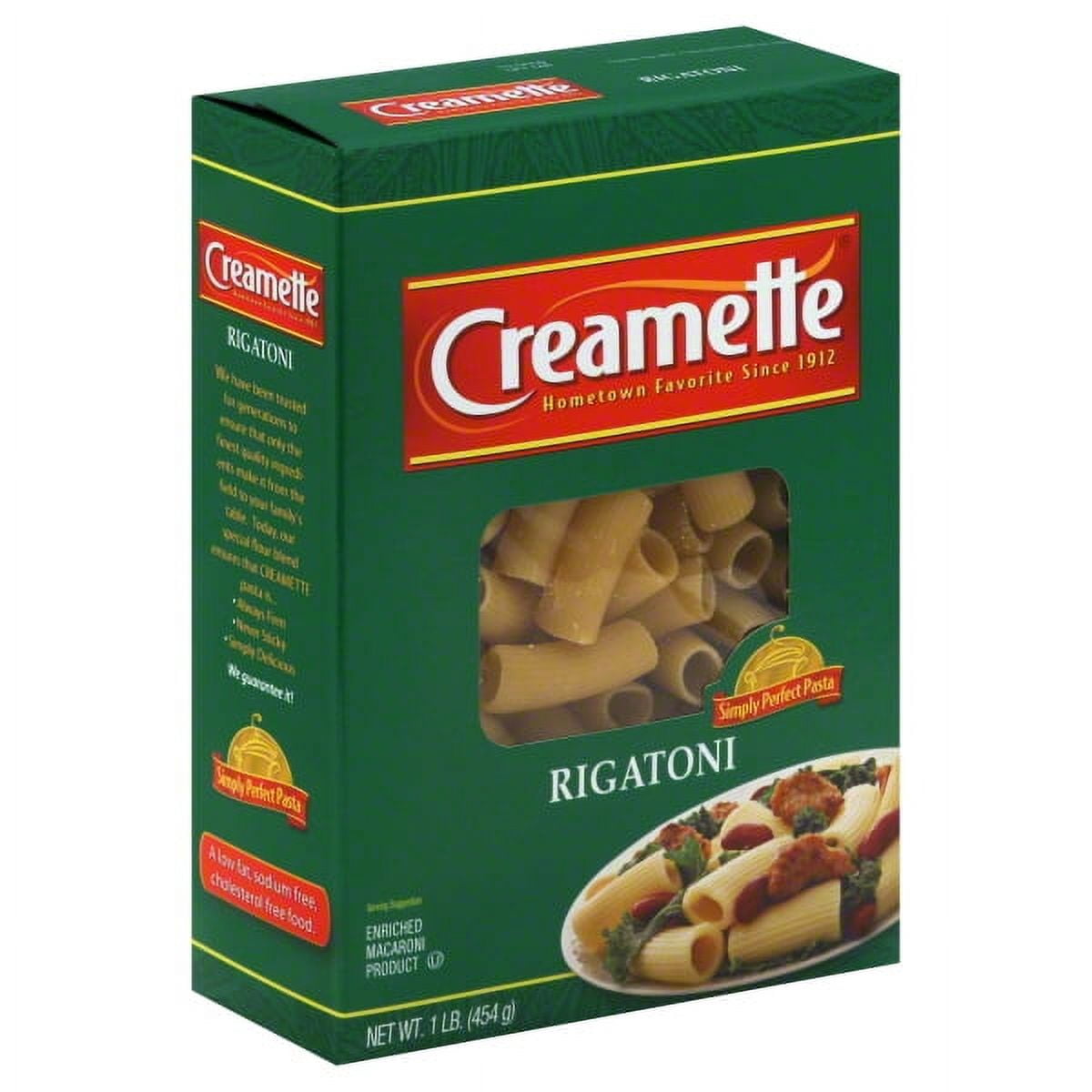 New World Pasta Creamette Rigatoni, 1 lb - Walmart.com