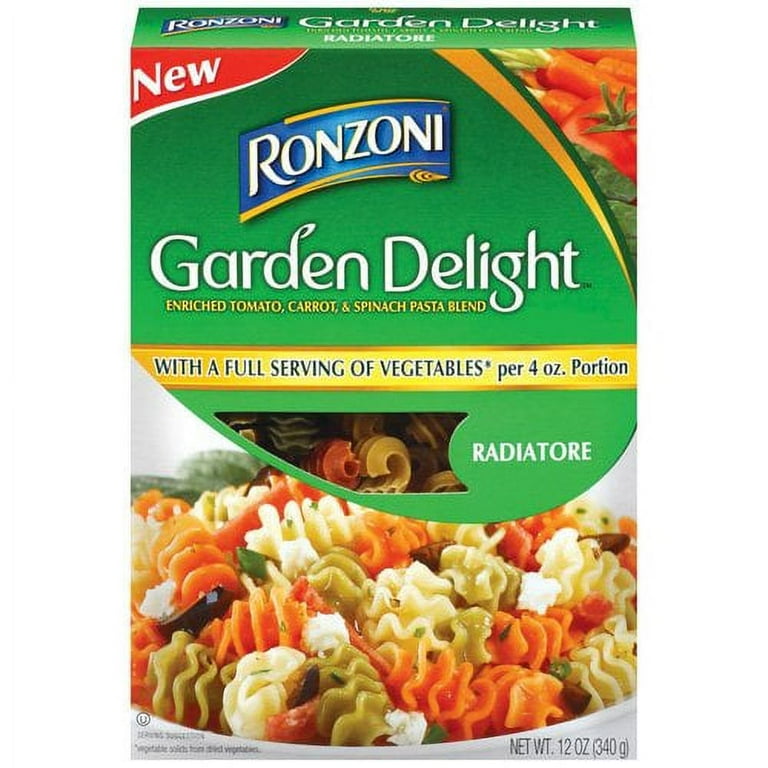 Ronzoni Garden Delight Pasta Ronzoni Garden Delight Tricolor Rotini