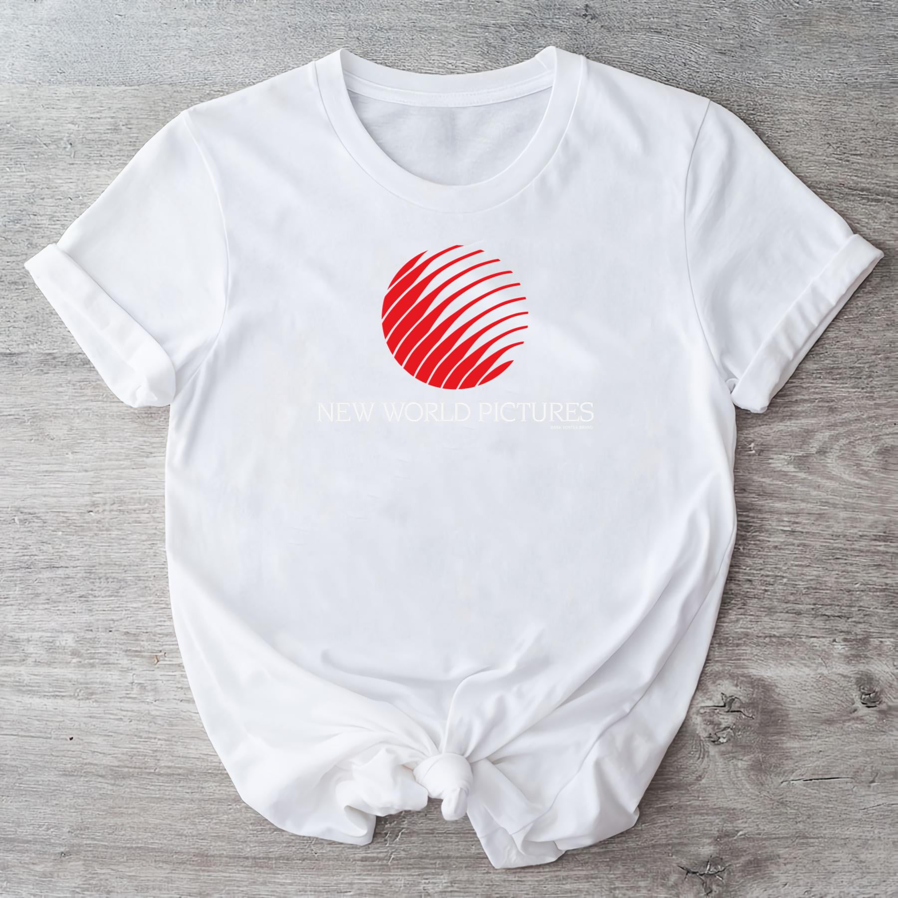 New World Pictures Logo T-Shirt - Defunct Film Production Company - 100 ...
