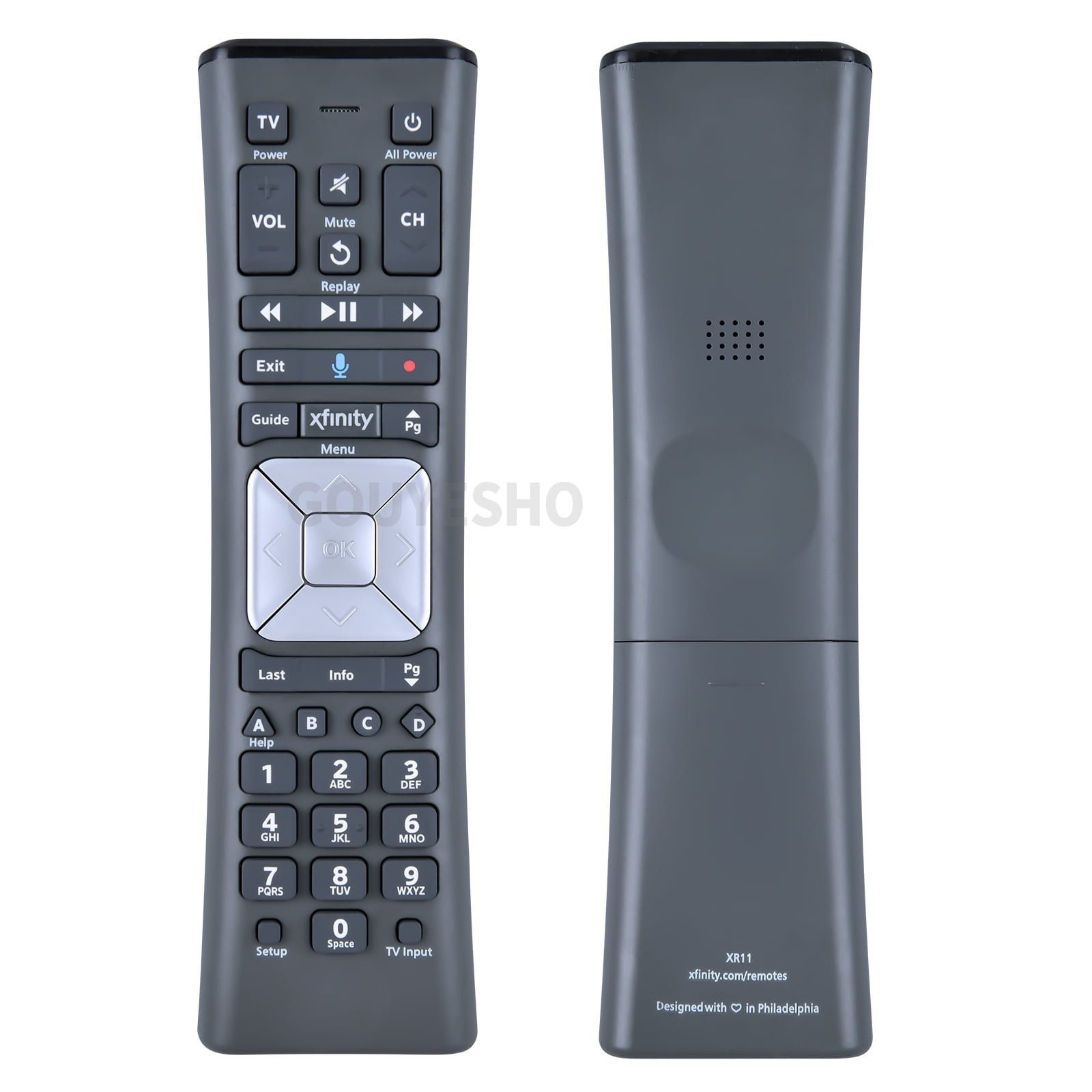 New XR11 Replacement Voice Remote Control For Comcast/Xfinity XR11 v2 ...