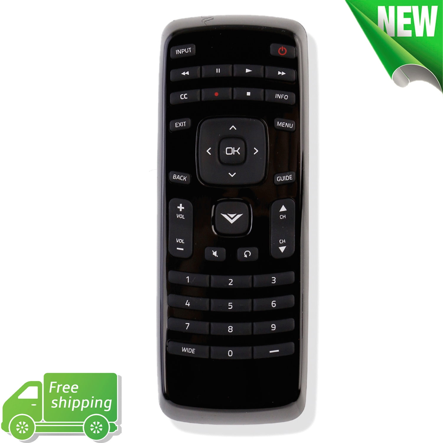 New XRT010 Replacement Remote Control for Vizio TV E321VL E321VT E420 ...