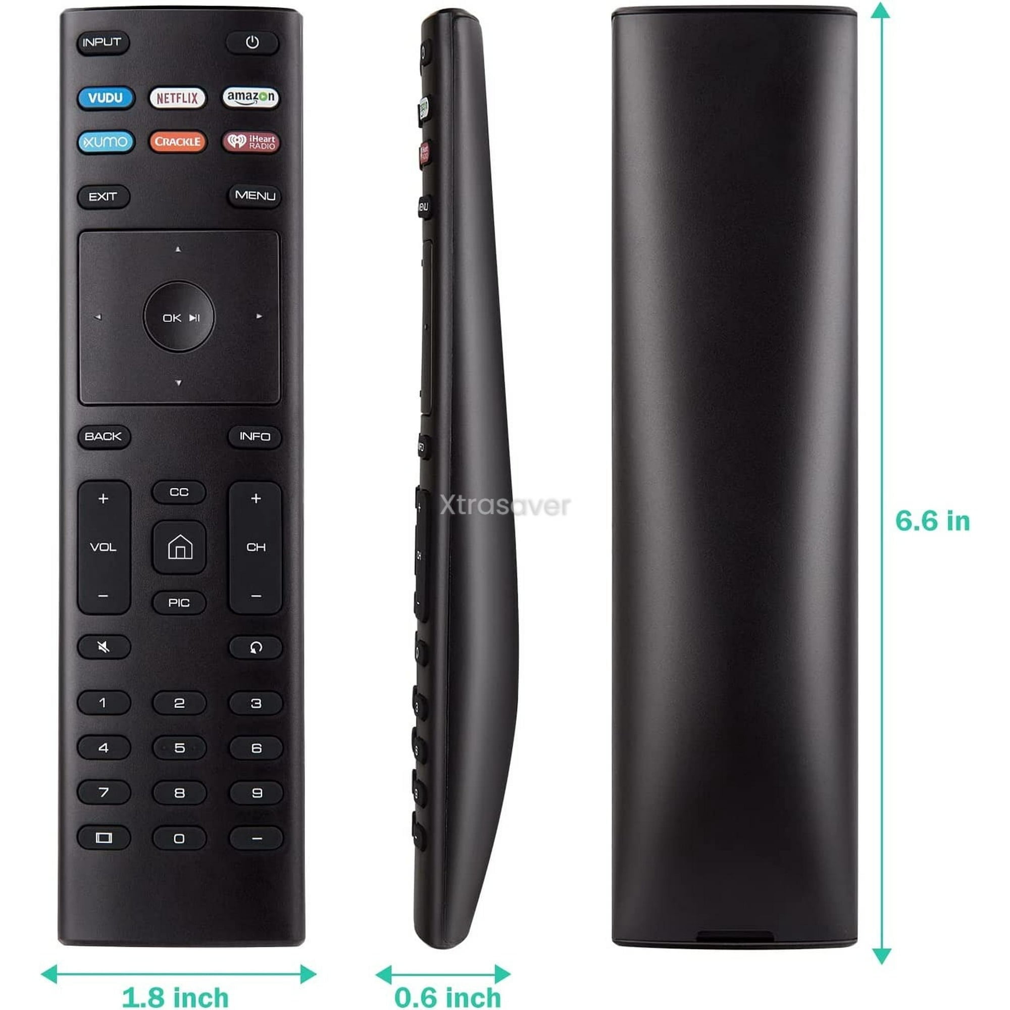Vizio XRT136 Replacement Remote Control for SmartCast and E Series ...