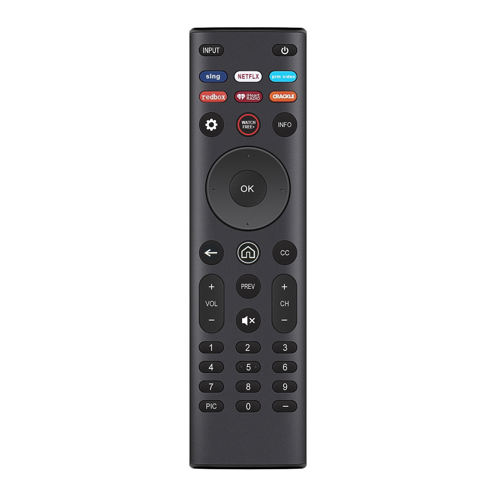 New Xrt140 V6 Replace Remote Control Compatible With Vizio Xrt140 V6