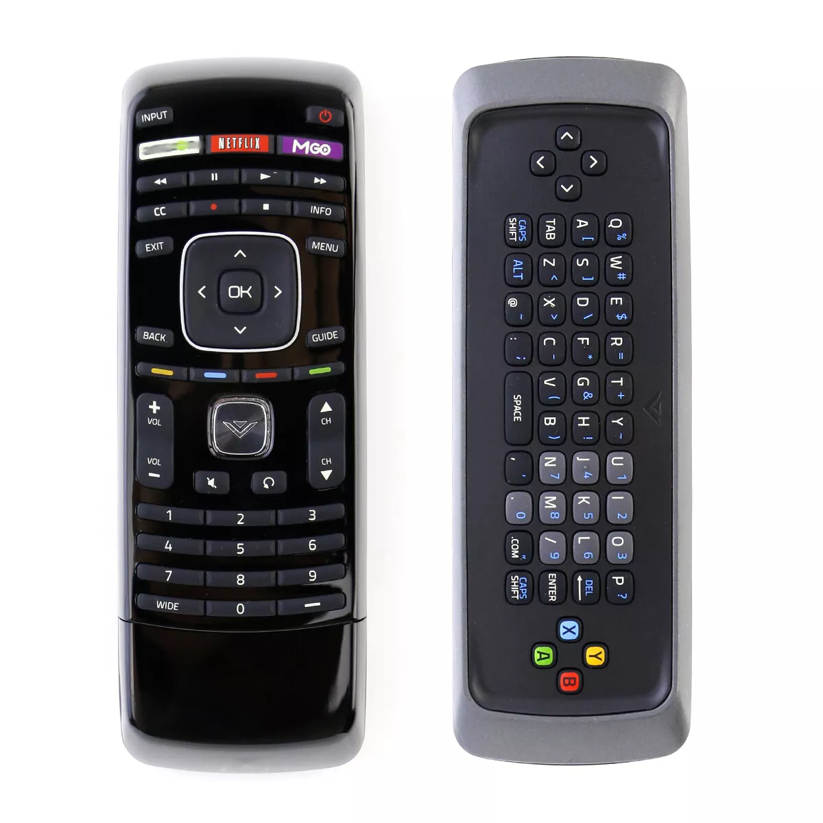 New XRT302 Qwerty Keyboard TV Remote M-GO for Vizio E601i-A3 E701i-A3 ...