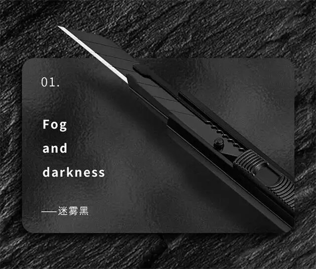 New Xiaomo Fizz Metal Utility Knife Blade Paper Cutter Aluminum Alloy ...