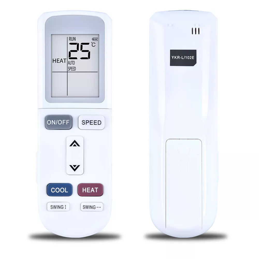 New YKR-L/102E Replacement Remote Control For AUX AC Air Conditioner ...